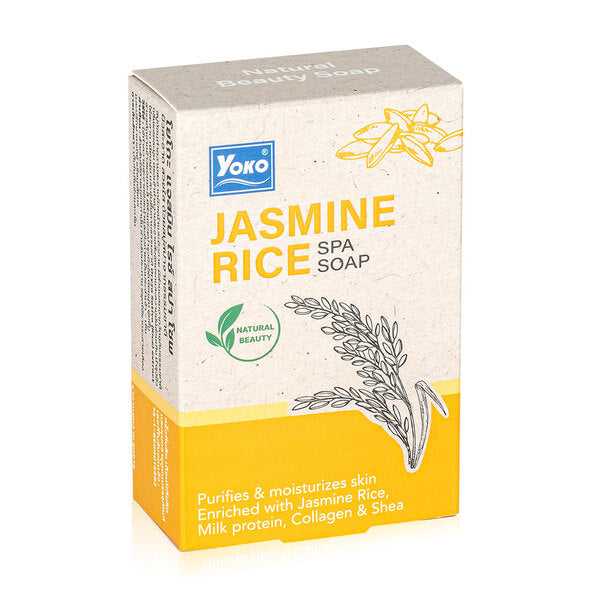 Yoko Jasmine Rice Spa Soap (90gr) – mohsenistore