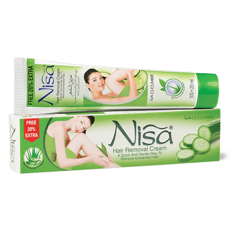 Nisa Hair Removal Cream Cucumber (120ML) – mohsenistore