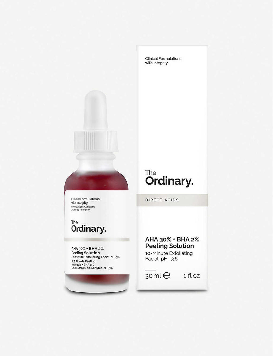 The Ordinary Direct Acids AHA 30% BHA 2% Peeling Solution (30ML ...