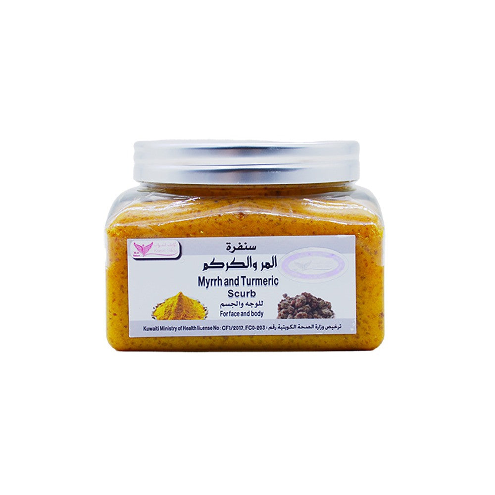 Myrrh And Turmeric Scrub Kuwait Shop (250gr) – mohsenistore