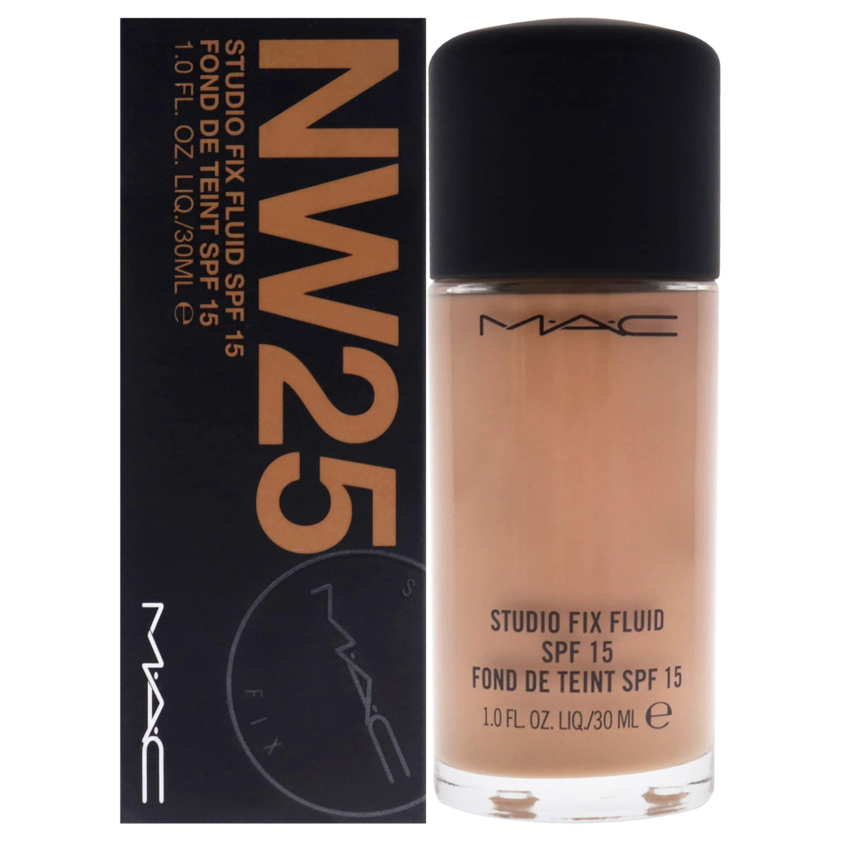 MAC NW25 Studio Fix Fluid Foundation SPF15 (15gr) – mohsenistore