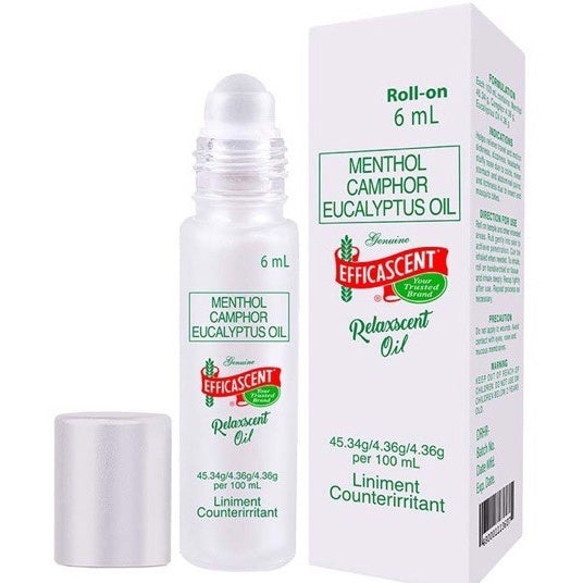 Efficascent Menthol Camphor Eucalyptus Oil (6ML) – mohsenistore