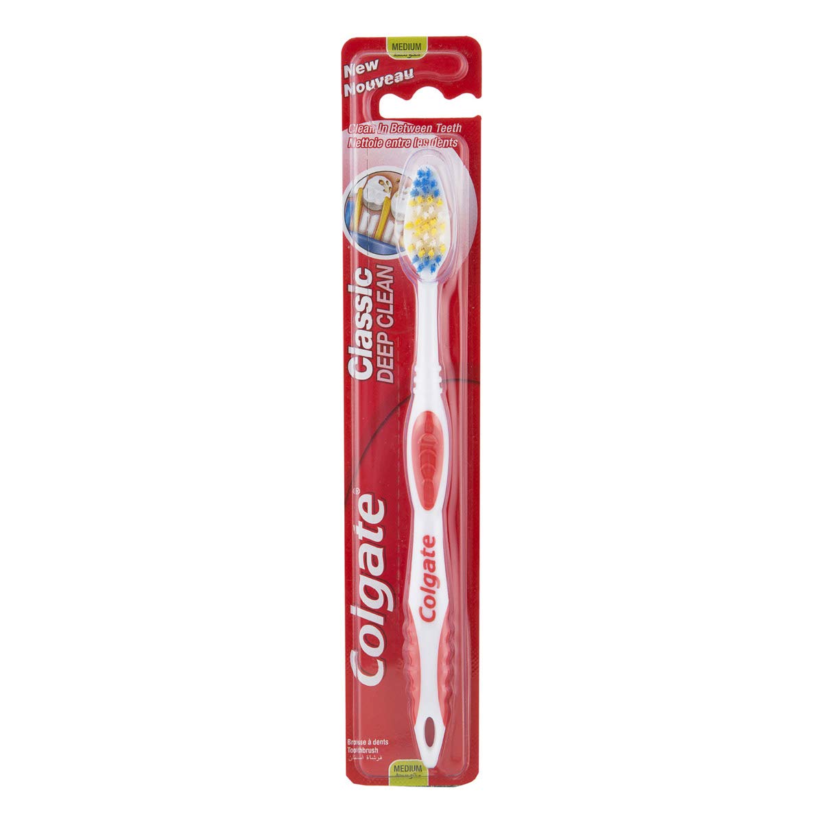 Colgate Toothbrush Classic Deep Clean Medium Assorted Colour – mohsenistore
