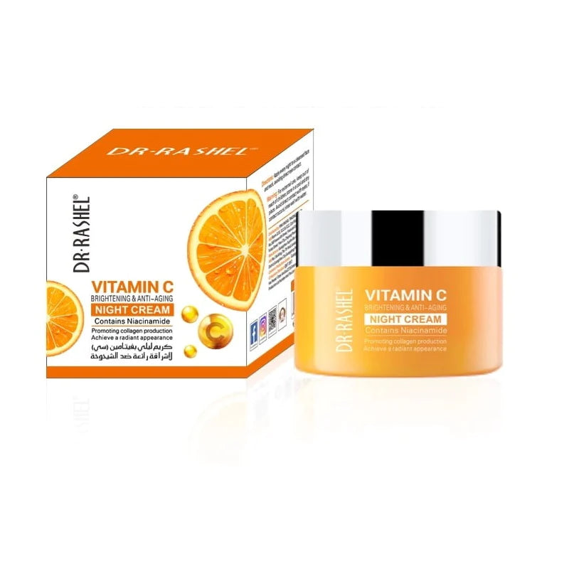 Dr.Rashel Vitamin C Brightening & Anti-Aging Night Cream (50gr ...