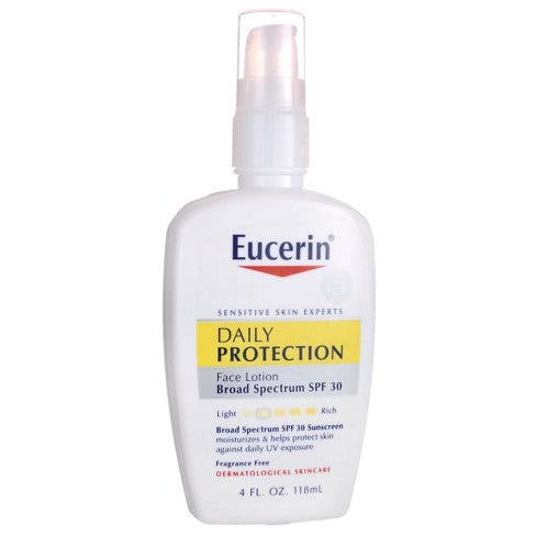 Eucerin Daily Protection Face Lotion & Sunscreen SPF30 (118ML ...