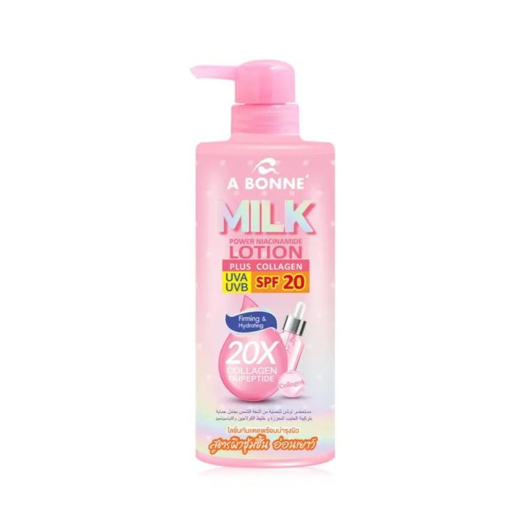 A Bonne Milk SPF20 Lotion 20x Collagen Tripeptide (500ML) – mohsenistore