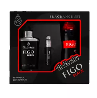 Al-Nuaim Figo Black Fragrance Set – mohsenistore