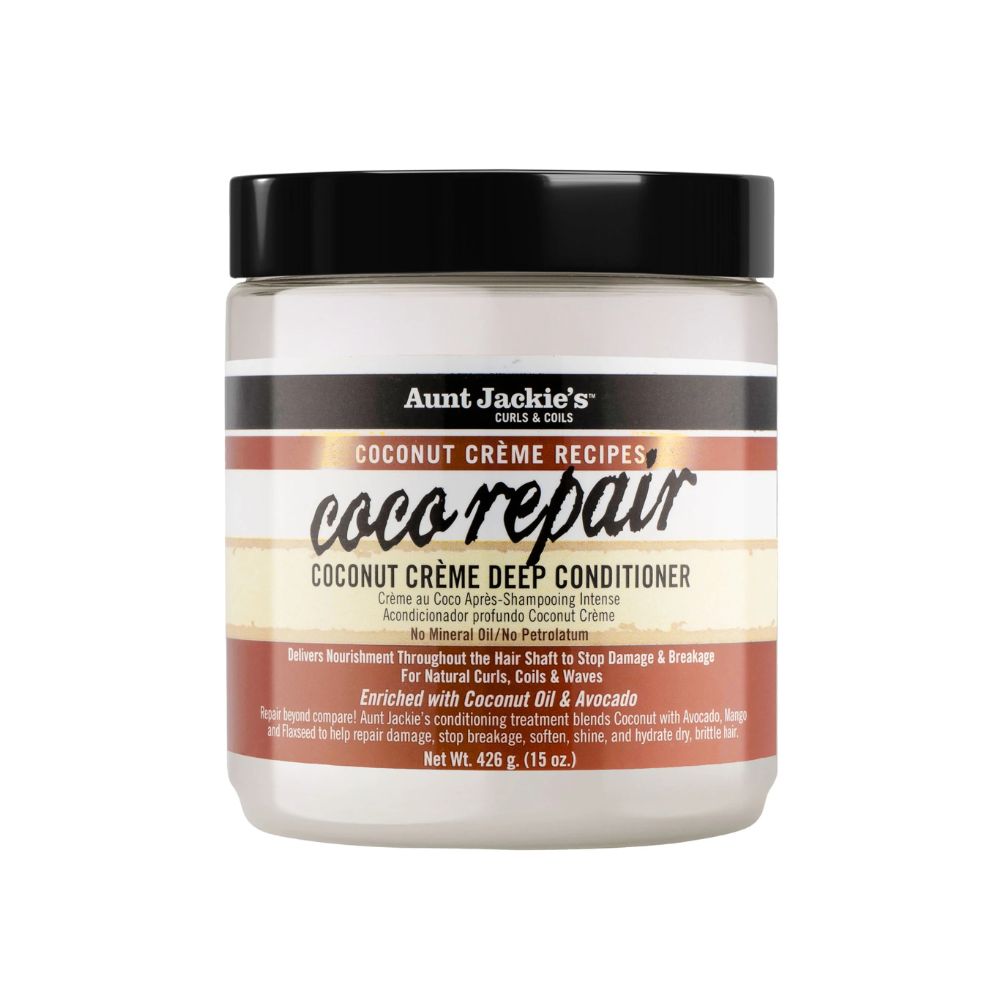 Aunt Jackie's Curls & Coils Coconut Creme Recipes Coco Repair Coconut ...