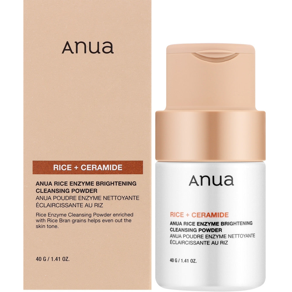Anua Rice+Ceramide Enzyme Brightening Cleansing Powder (40gr ...