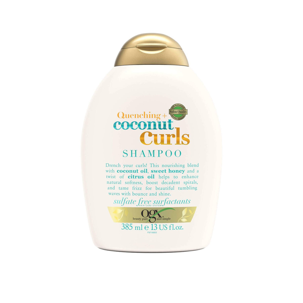 OGX Quenching Coconut Curls Shampoo (385ML) – mohsenistore