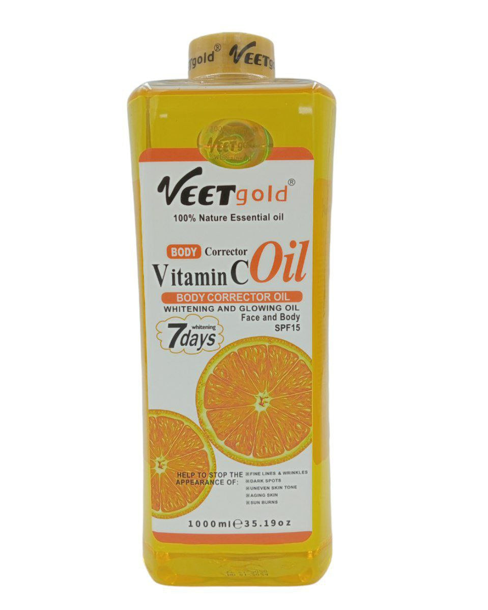 Veet Gold Vitamin C Body Corrector Oil – mohsenistore