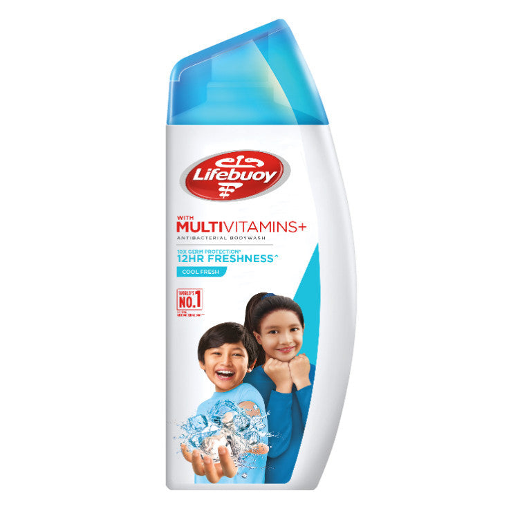 Lifebuoy Multi Vitamins 10x Germ Protection Cool Fresh Body Wash (300M ...